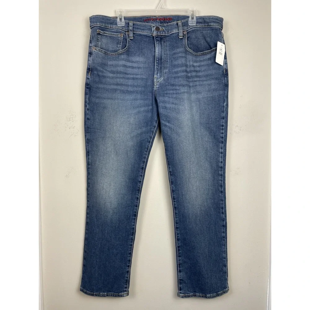 Lucky Brand | Jeans | New Lucky Brand 223 Straight Jeans Mens 38x3 Blue ...